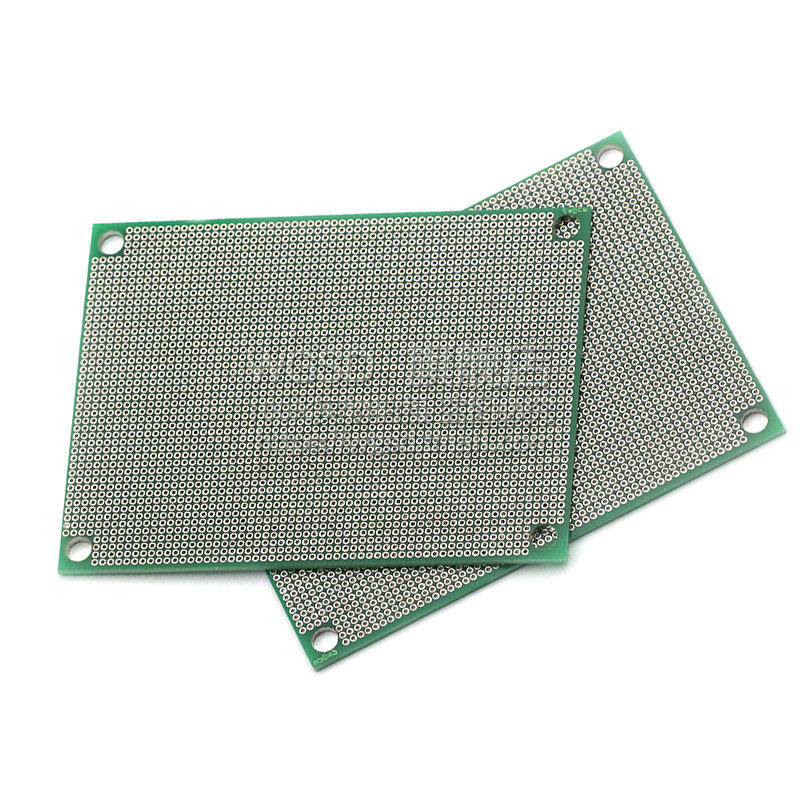 WGSD实验板6*8CM1.6厚1.27间距双面喷锡板PCB电路板洞洞板线路板_虎窝淘