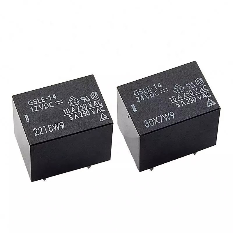 G5LE-14- 12VDC 24VDC DC12V DC24V 5脚 T73 10A 原装正品继电器_虎窝淘