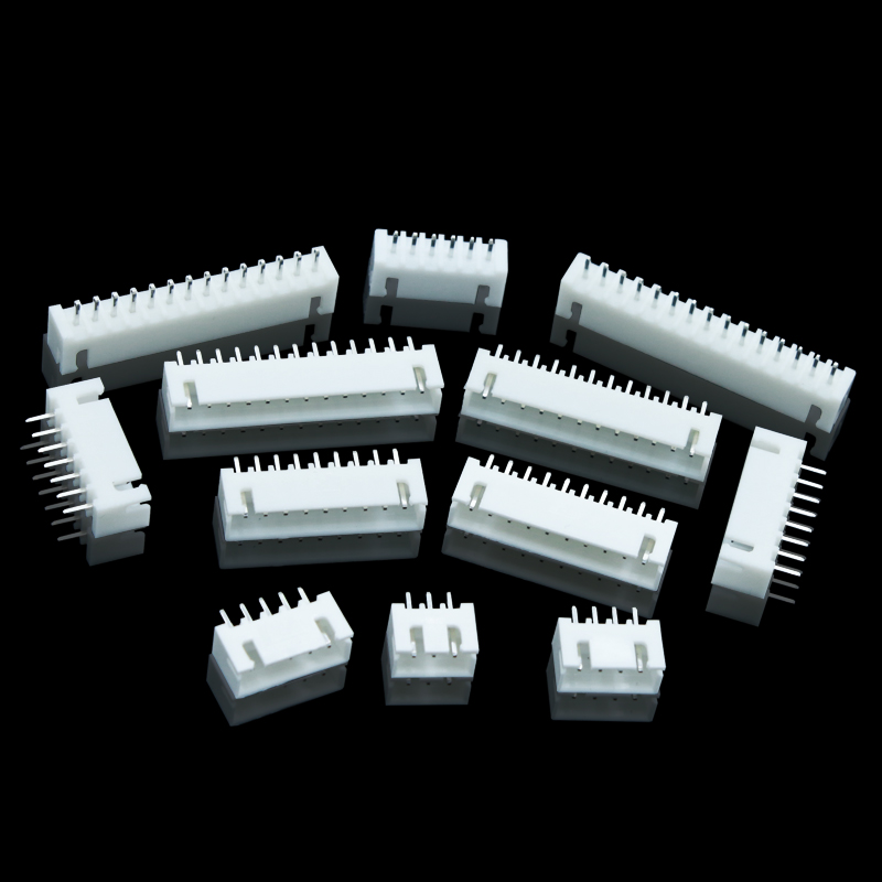 XH2.54mm直针2P/3/4/5/6/8/10-20Pin直针插座接插件连接器单针座_虎窝淘