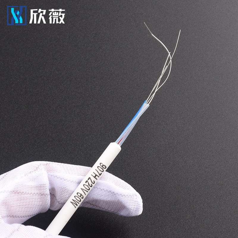 内热式发热芯907C/907H通用电烙铁60W加热芯发热管白色陶瓷4根线_虎窝淘