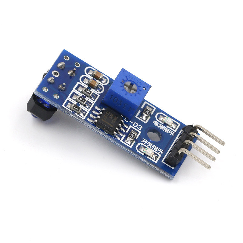 TCRT5000红外反射光电开关高效率寻迹传感器小车循迹模块_虎窝淘