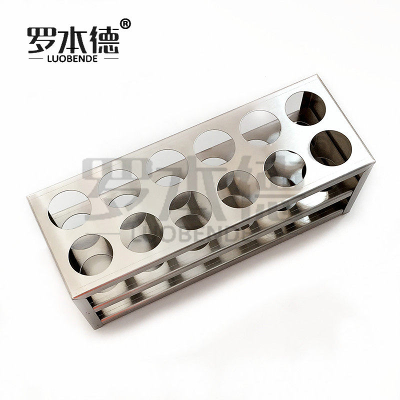 不锈钢比色管架试管架 10ml/25ml/50ml/100ml孔径16/21/26/32mm 12孔_虎窝淘