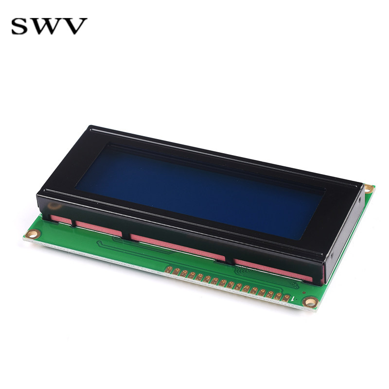 2004A液晶屏 LCD2004液晶显示模块 20X4 LCD蓝屏 5V 2004LCD_虎窝淘