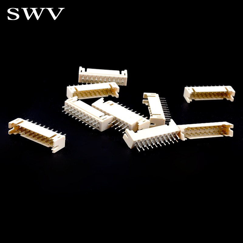 PHD2.0双排2*10P直针 2.0mm间距连接器接插件插座（10只）_虎窝淘