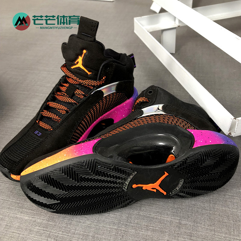 Nike/耐克正品AIR JORDAN XXXV GS AJ35大童时尚运动篮球鞋CQ9433_虎窝淘