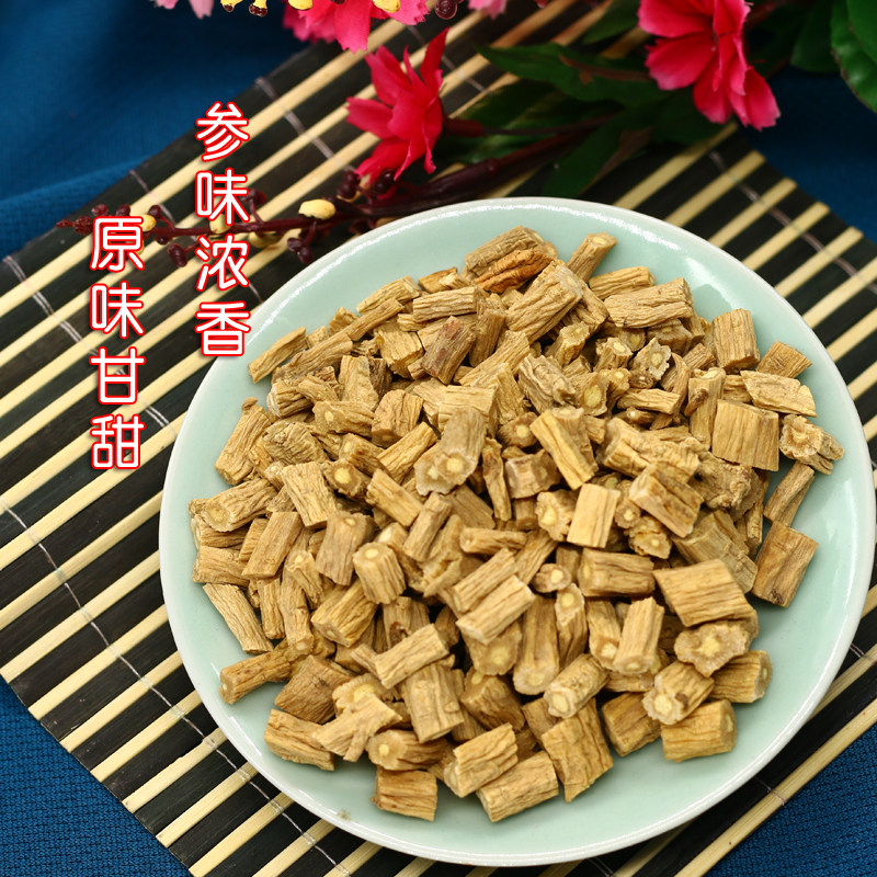 新货党参切片500g煲汤药材党叁特级非野生切片粉配当归黄芪茶当参_虎窝淘