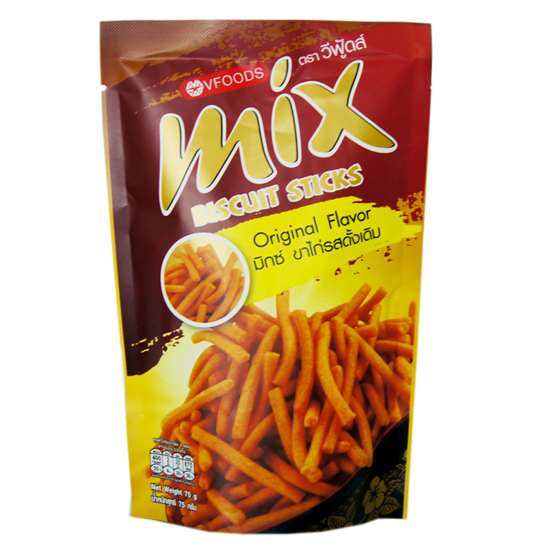 [顺丰包邮]VFOODS MIX 20袋原味脆脆条75g/袋泰国进口膨化零食_虎窝淘