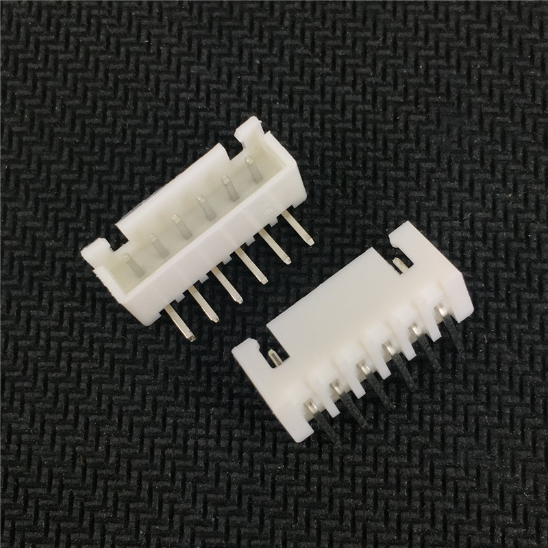 20只 XH2.54MM弯针插座针座2P3P4P5P6P7P8P9~12Pin白色接插件端子_虎窝淘