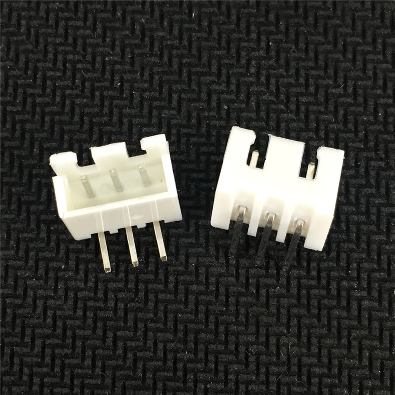 20只 XH2.54MM弯针插座针座2P3P4P5P6P7P8P9~12Pin白色接插件端子_虎窝淘