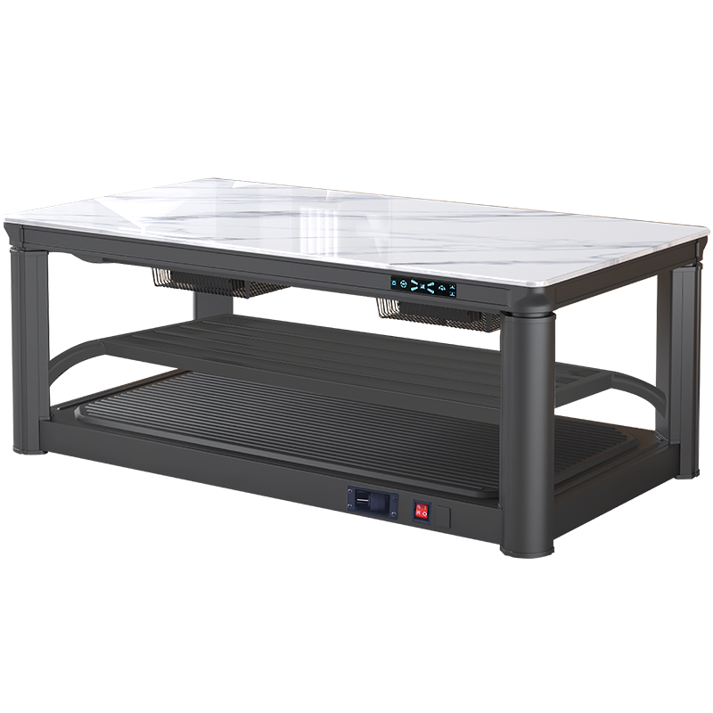 焱魔方S8客厅升降取暖桌子电暖桌新款家用烤火桌茶几一体电烤炉_虎窝淘