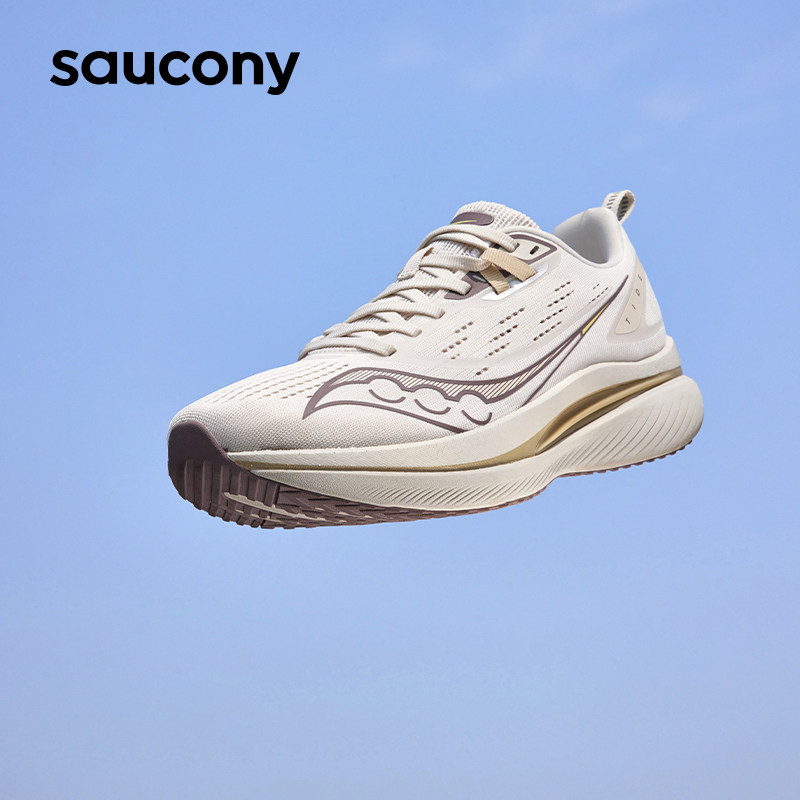 Saucony索康尼夏季TIDE浪潮轻量透气情侣运动鞋减震男女款跑步鞋_虎窝淘