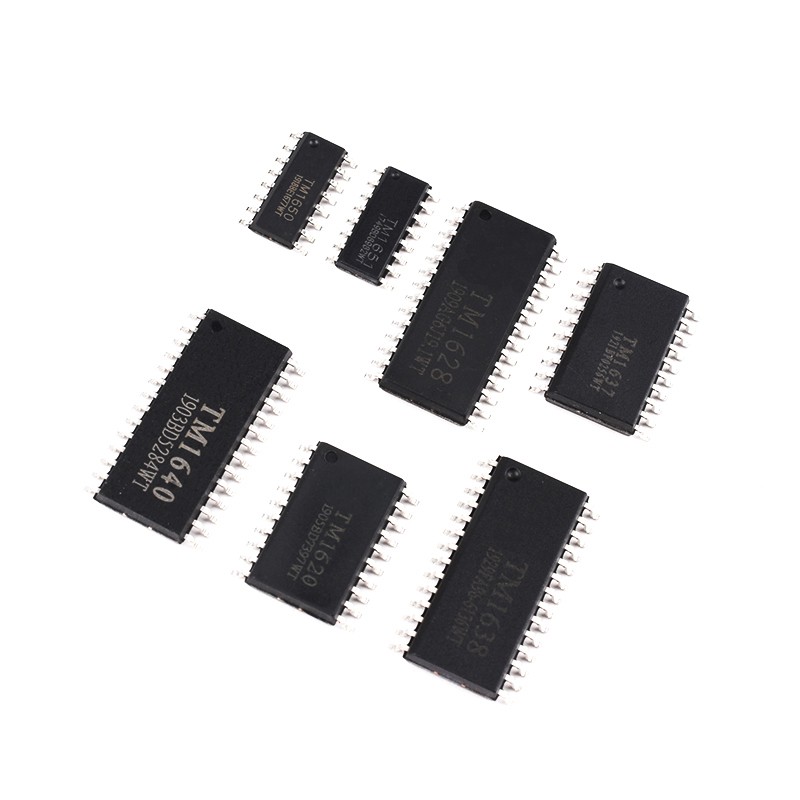 TM1620 1628 1637 1638 1640 1650 1651数码管LED驱动IC芯片SOP20_虎窝淘