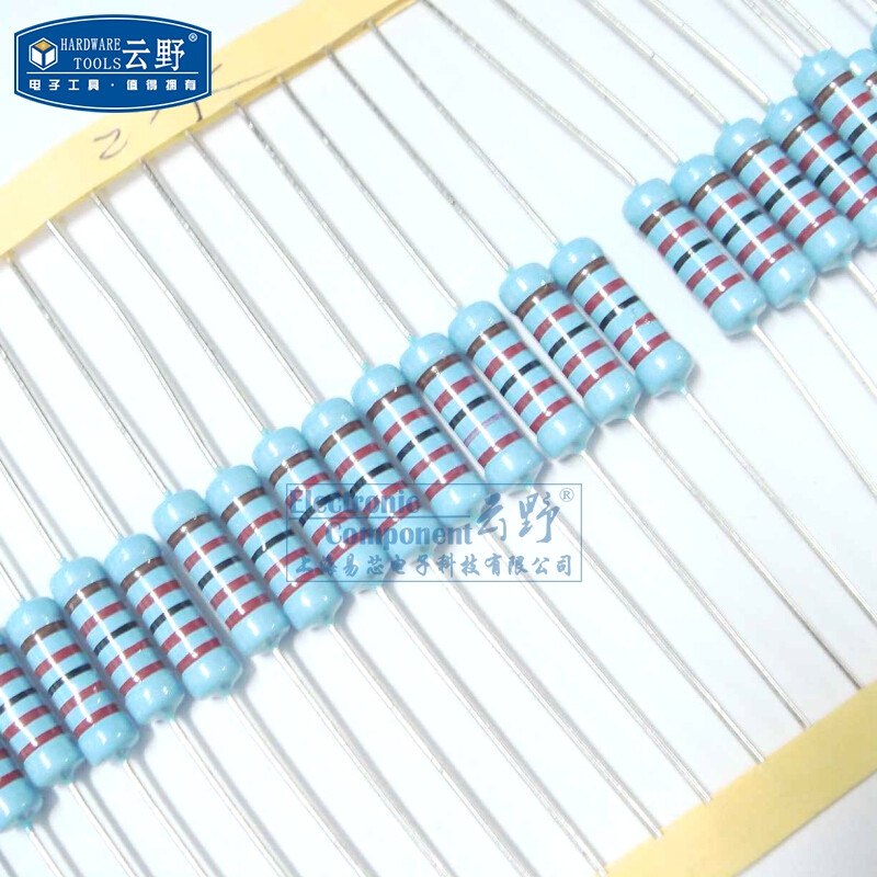 高科美芯云野金属膜电阻3W 8.2K/10K/16K/22K/33K/56K/75K/91K 1%_虎窝淘