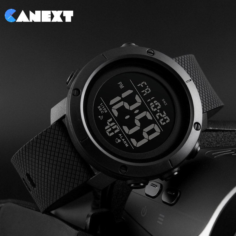 专业运动手表男款户外人军训初高中学生专用电子表指南针机械防水_虎窝淘