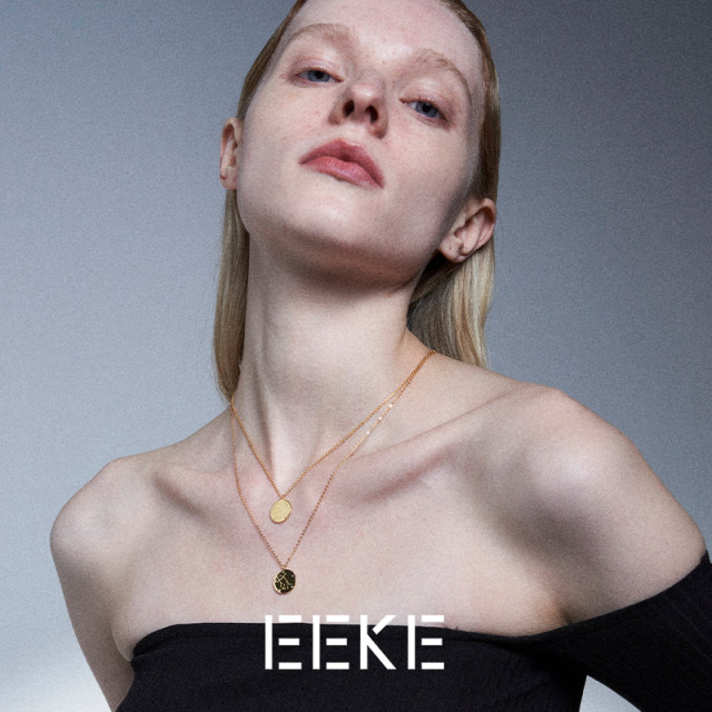 EEKE Classic Series Constellation Necklace Women's 925 Silver Coin ...
