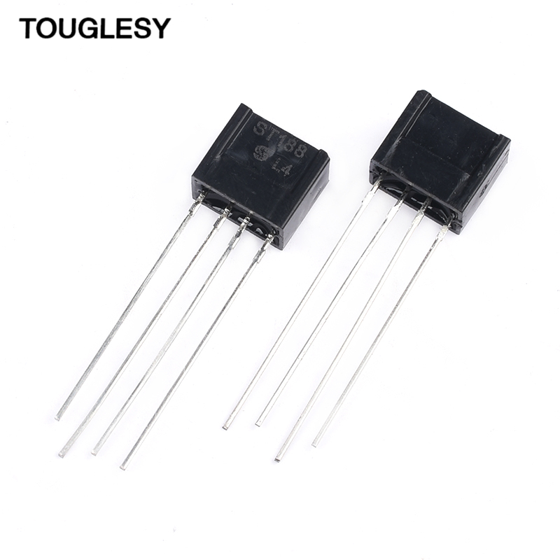 ST188反射式红外光电传感器 L4传感器光电开关/反射光耦长脚_虎窝淘