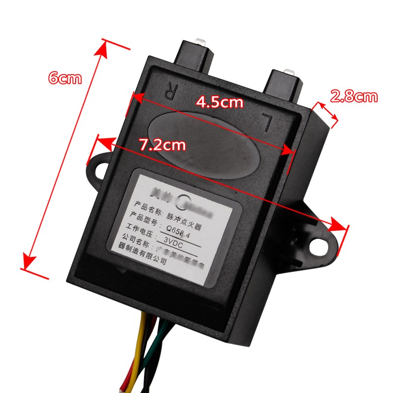 美的燃气灶打火器JZ12T.2-Q651B/Q658脉冲器Q653X/Q653点火开关_虎窝淘