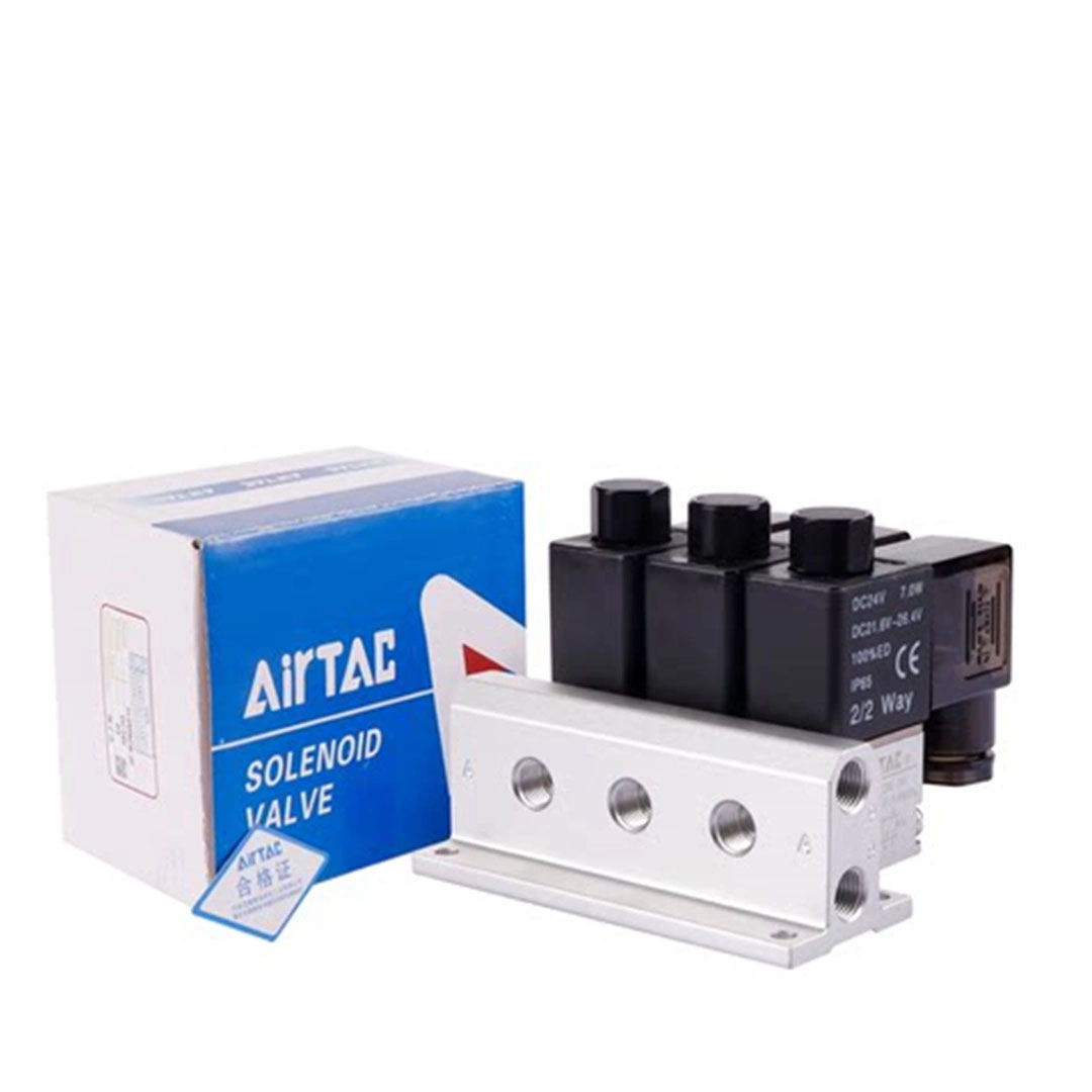 原装正品亚德客电磁阀组 3V2M-NO 3V2MNCB-2F/3F/4F/5/6F/7/8F/9F_虎窝淘