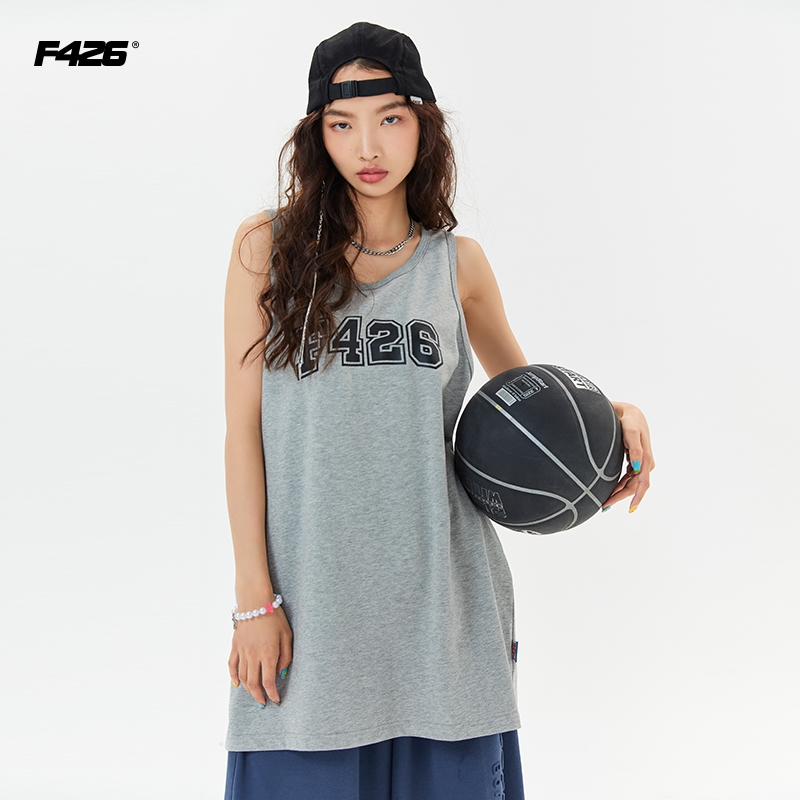 【F426官方店】国潮牌情侣嘻哈夏季基础四色426运动宽松休闲背心_虎窝淘