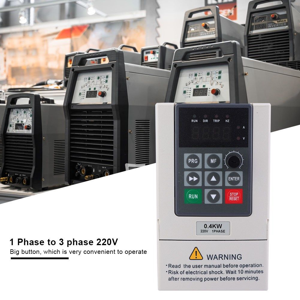 0.4KW Single Phase to 3 Phase Frequency Converter Inverter_虎窝淘