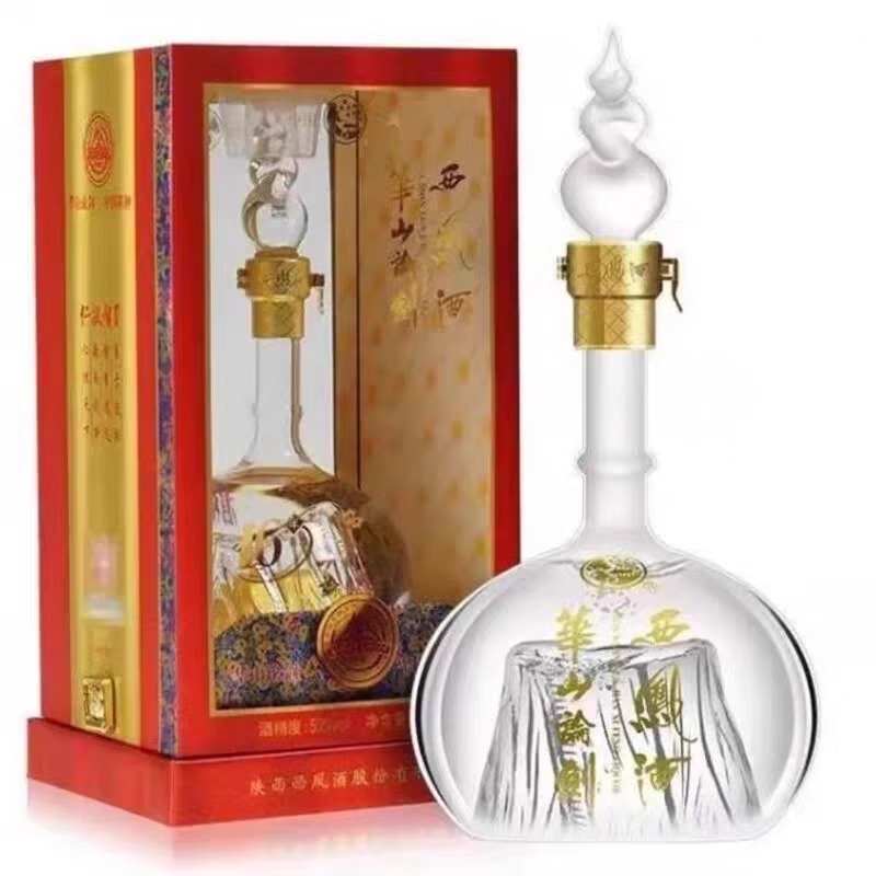 西凤酒华山论剑16年52度香型白酒500ml6瓶整箱收藏白酒