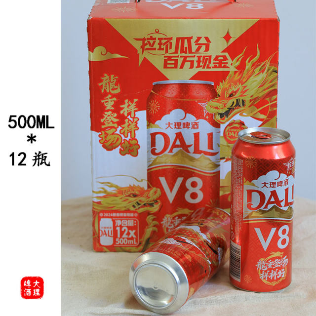 Yunnan Dali Specialties Dali v8 beer 500ml can
