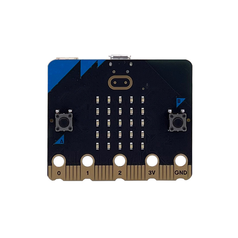 原装正品microbit开发板新版Python儿童编程控制器micro:bit V2_虎窝淘
