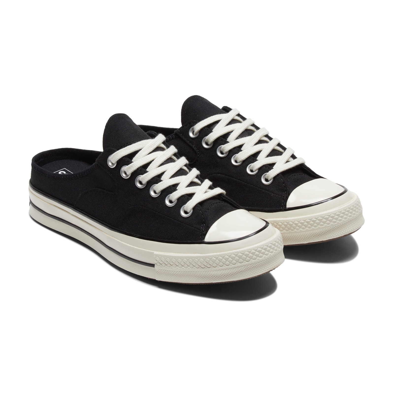 Converse匡威情侣鞋huck 70 Mule懒人鞋一脚蹬帆布半拖鞋172591C_虎窝淘