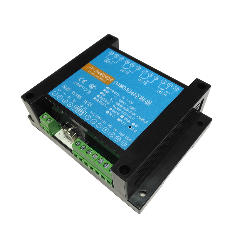 DAM0404D四路继电器控制输出四路开关量输入USB通讯IO控制卡 USB_虎窝淘