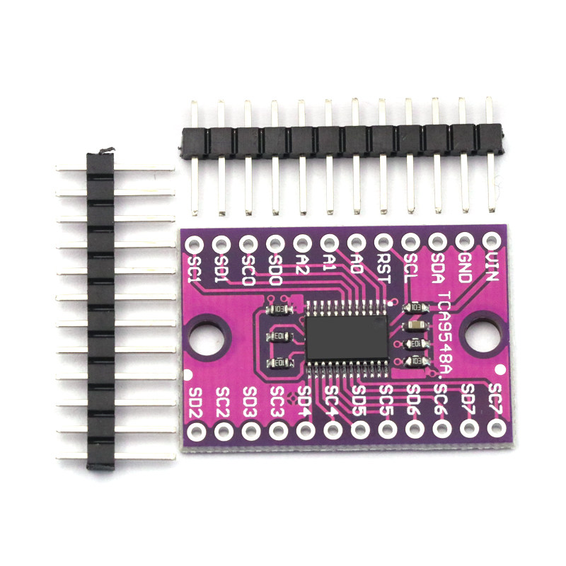 TCA9548 TCA9548A 1-to-8 I2C 8路IIC多路扩展板模块开发板_虎窝淘