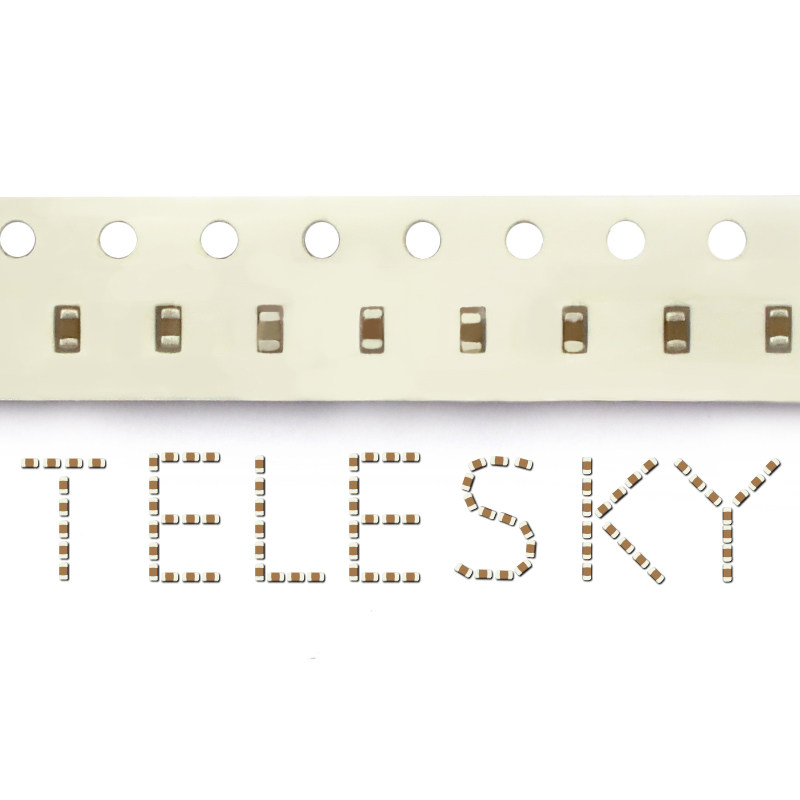 TELESKY 0603贴片电容 2.2NF 222K精度±10%电容器(100个)_虎窝淘