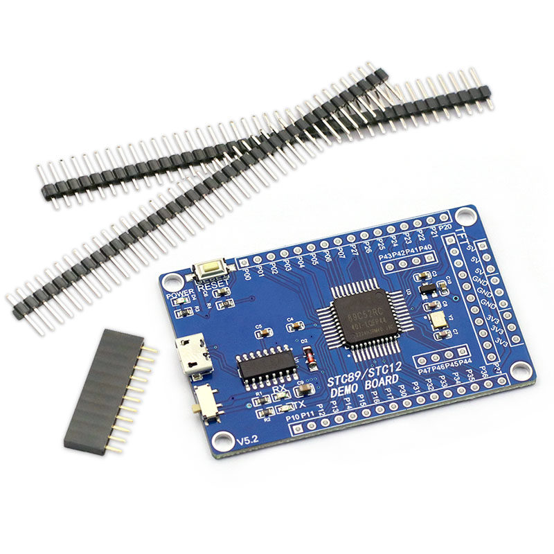 51单片机小系统板 STC89C52 STC51 STC89核心板开发板学习板_虎窝淘