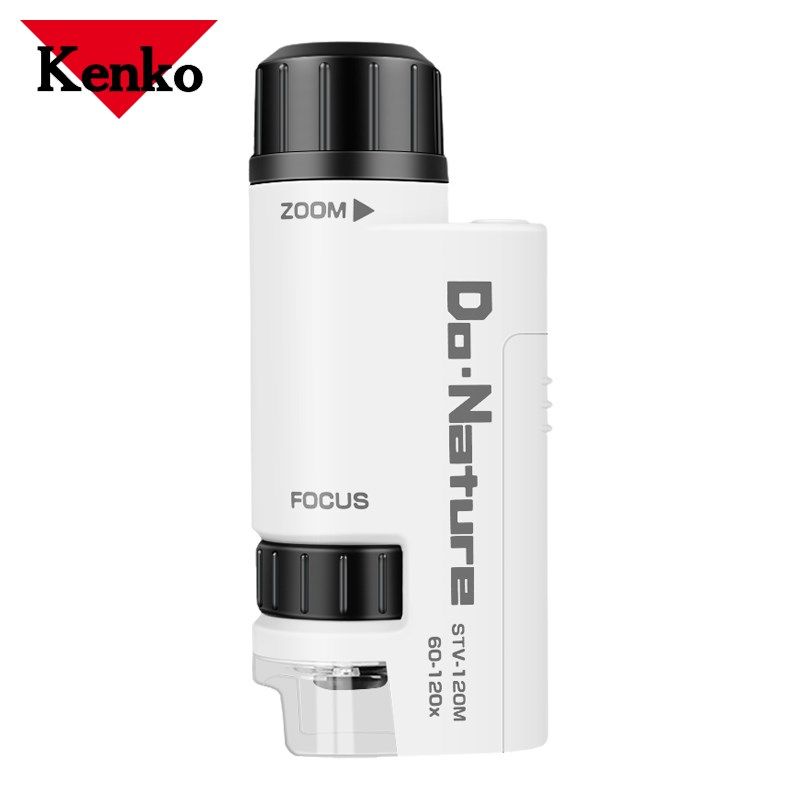 日本kenko肯高便携显微镜STV-120M儿童学生科学观察探索迷你高清_虎窝淘