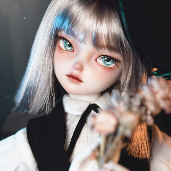 【展示】FMD温新眉四分素头BJD娃头SD娃单头 dh042104 Fatemoons_虎窝淘