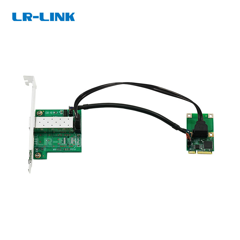 LR-LINK联瑞原厂原装Mini PCIe千兆单向传输网卡英特尔（Intel） I210芯片 LRES2204PF-TX-RX_虎窝淘