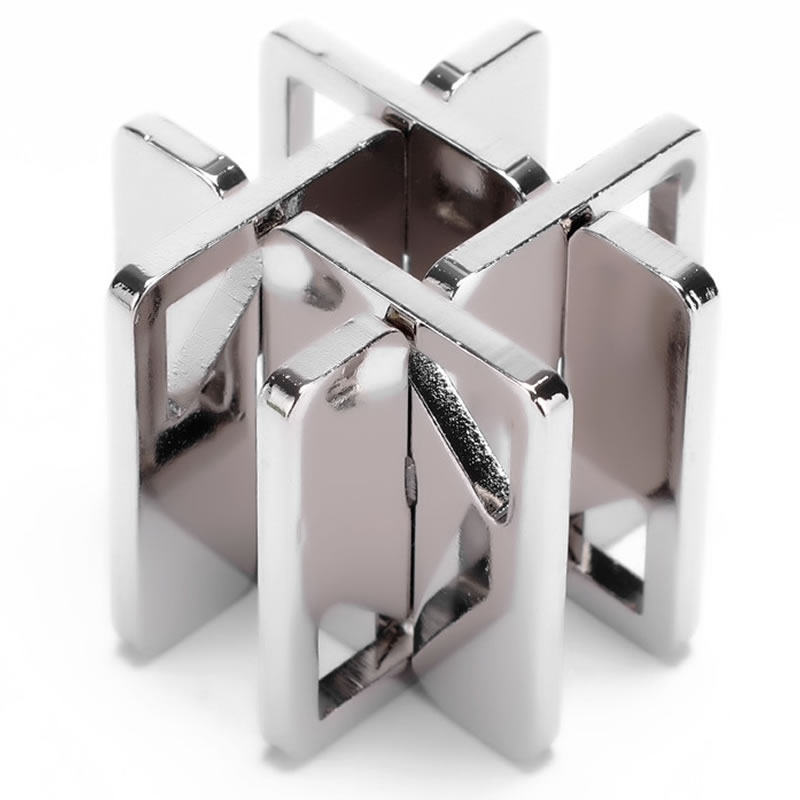 日本HANAYAMA魔金囲SHIFT益智玩具烧脑难度Puzzle金属智力解锁_虎窝淘