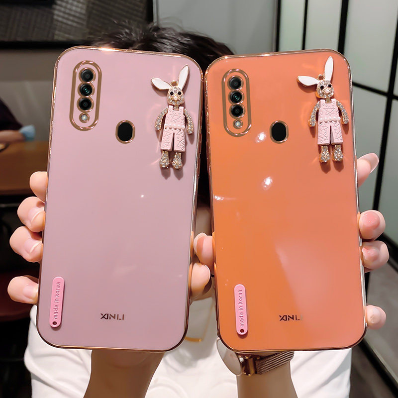 oppoA8手机壳opa8电镀壳PDBM00全包镜头防摔pdbtoo男女情侣闺蜜opoopa硅胶软壳保护套opop创意个性0PP0水晶兔_虎窝淘