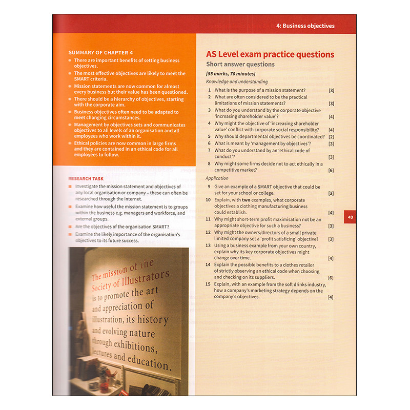 现货 Cambridge International AS and A Level Business Coursebook学生书剑桥国际英语 ...