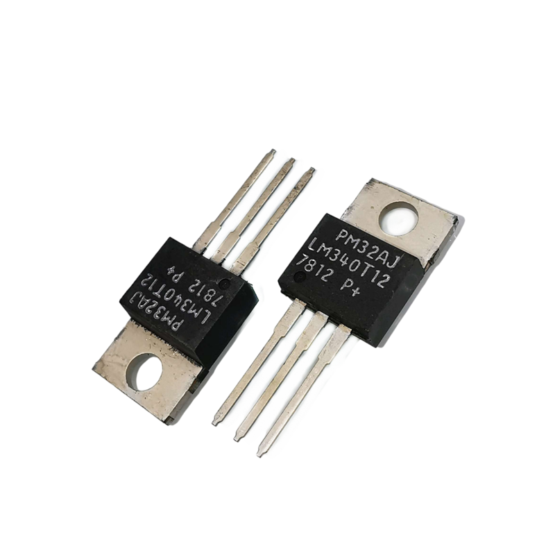 LM340T12 LM340T15 LM340T5插件三极管TO-220三端线性稳压器元件_虎窝淘