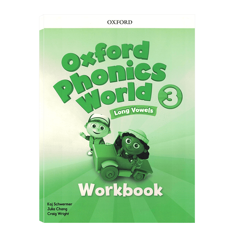 包邮现货牛津大学出版社Oxford Phonics World 3 小学自然拼读发音教材牛津拼读世界 OPW第三册送教师资源_虎窝淘