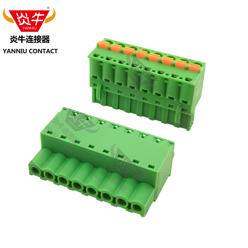 5.08mm插拔式PCB接线端子KF2EDGKDF/FKCT2.5-ST凤凰连接器接插件_虎窝淘