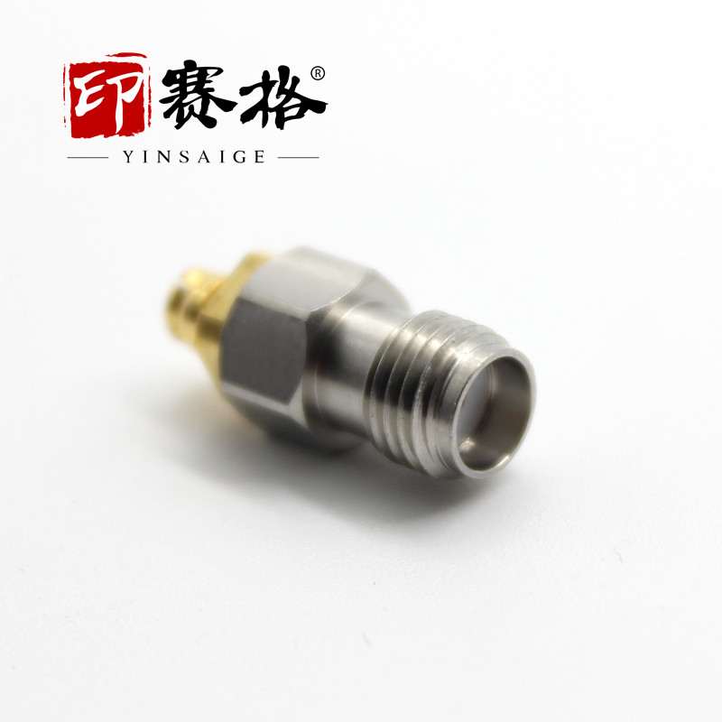 转接头 SMP-K母头转SMA-K母头不锈钢18G SMP母转SMA母转换GPO接口_虎窝淘