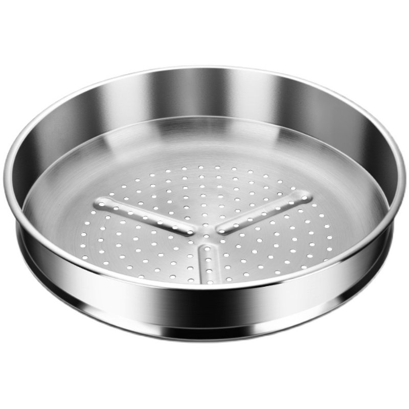 康巴赫304不锈钢蒸笼家用蒸屉蒸格蒸锅官方旗舰蒸包子蒸馒头锅具_虎窝淘