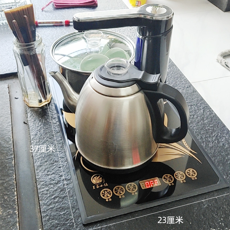 盈悦茶壶烧水壶自动上水23*37电茶炉薄边全自动茶几嵌入式电茶壶_虎窝淘