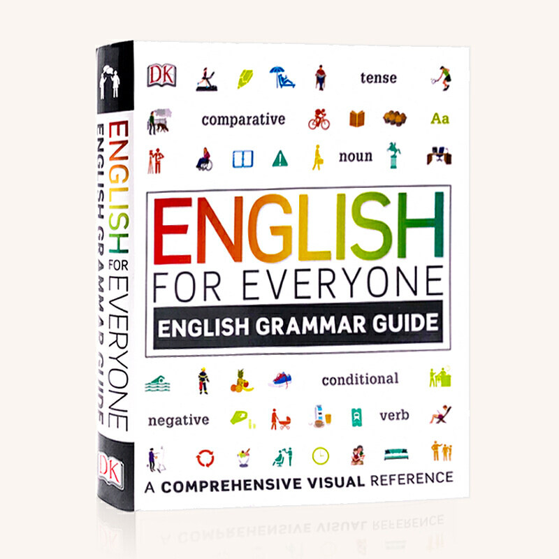 现货正版进口英文原版图书 DK人人学英语语法指南工具书 DK-English for Everyone Grammar Guide英语自学书籍 ...