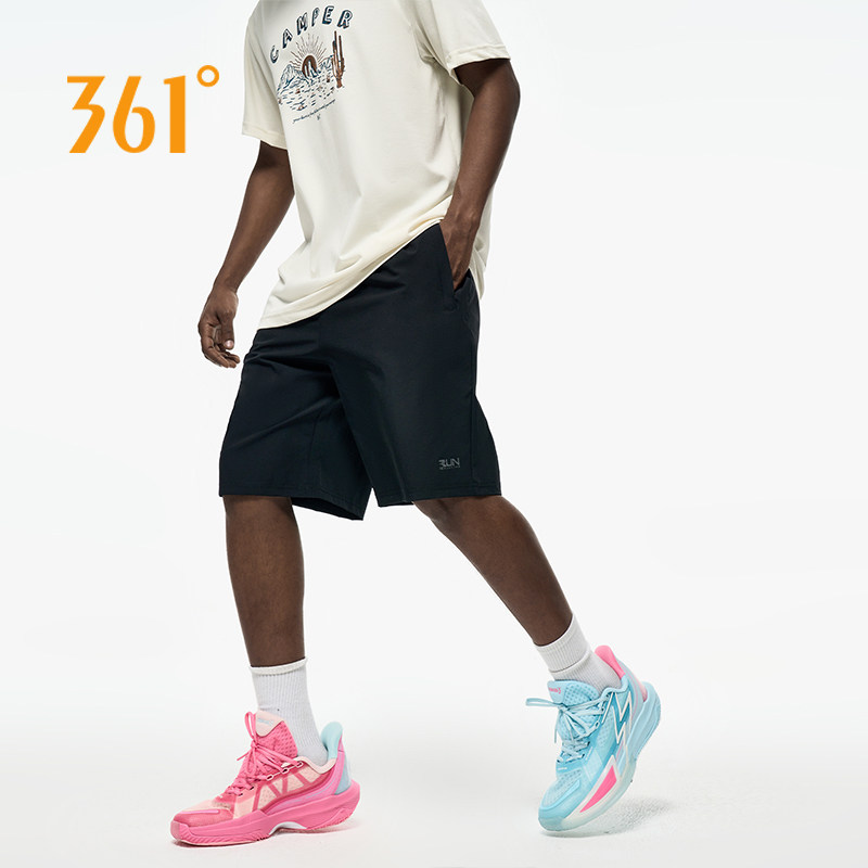 【361度】运动短裤款速干休闲短裤男款