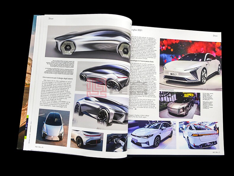 意大利 Auto& Design汽车设计杂志英文与意大利文对照版_虎窝淘