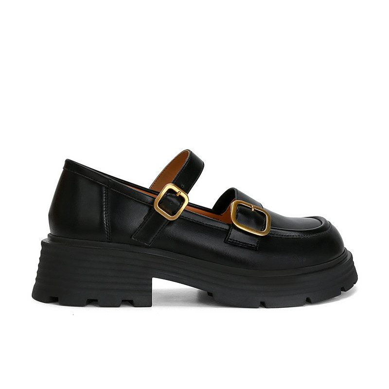 【sheii苏茵茵】金扣双带厚底玛丽珍单鞋 - 惠券直播 - 一起惠返利网_178hui.com