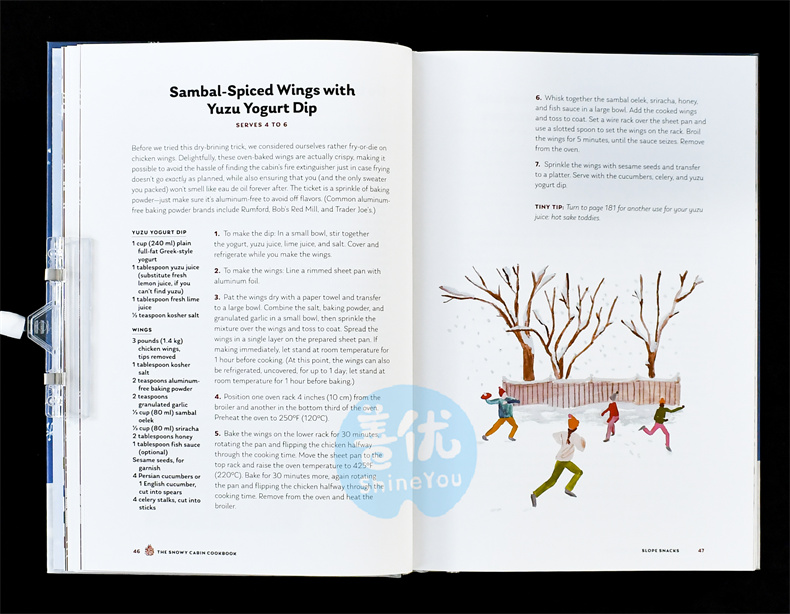 【现货】雪地小屋食谱 The Snowy Cabin Cookbook季节专属料理菜式饮食指南菜谱插画图集英文原版 Marnie Hanel ...