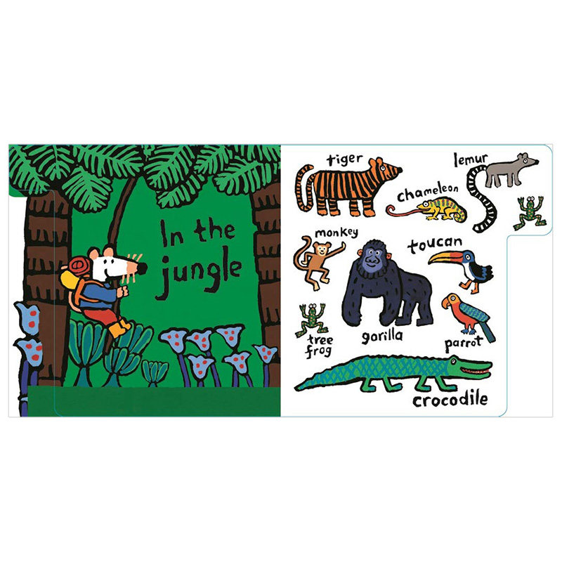 【现货】【Maisy小鼠波波】Animals动物英文原版儿童绘本 3-6岁【善优童书】_虎窝淘